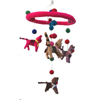Cat Mobile-Mobile for baby room and Nursery